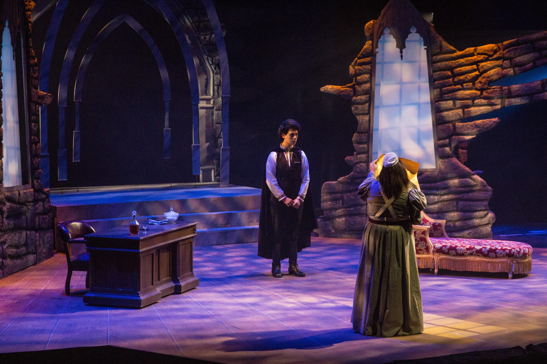 Theatre Life: Coffins, Gravestones, and Vampires, Oh My! - Rowan Blog