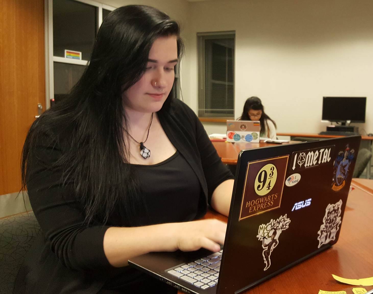 A Late Night at the Writing Center - Rowan Blog